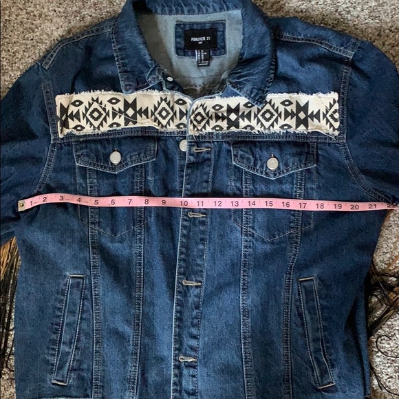 Handmade | Jackets & Coats | Festival Custom Native American Denim ...